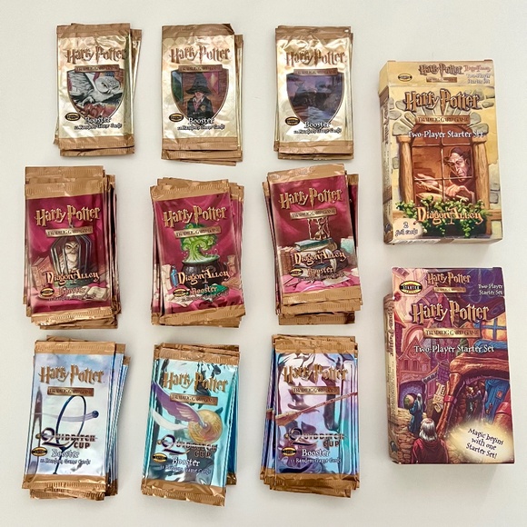 Warner Bros. | Toys | Harry Potter Tcg Empty Trading Card Wrappers Pack ...
